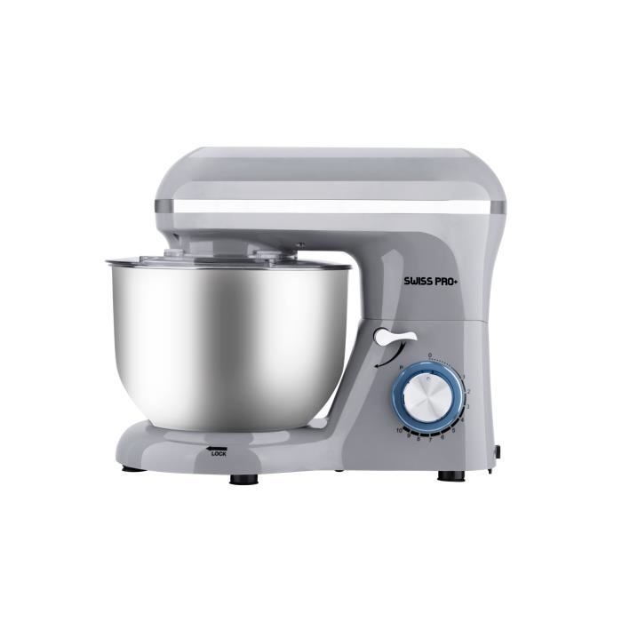 Swiss Pro+ SP-SM1500G Stand Mixer 6L Grey - Cdiscount Electroménager