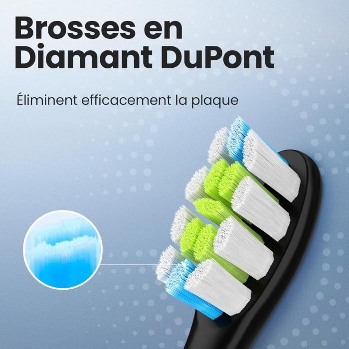 Têtes de brosse - OCLEAN - Professional Clean B06 - Lot de 6 - Poils ...