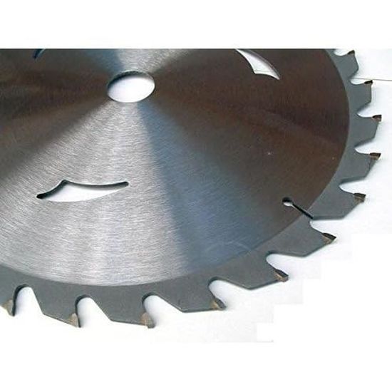 Lame de scie circulaire G78005 Ø 125 mm x 22 mm x 40 Z en carbure de ...