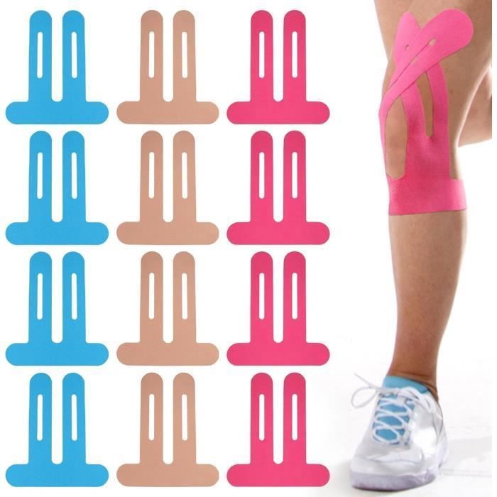ZEAICOS 12 PCS Tape Kinesiologie,Kinesio Tape,Bande Kinesiologie Tape ...