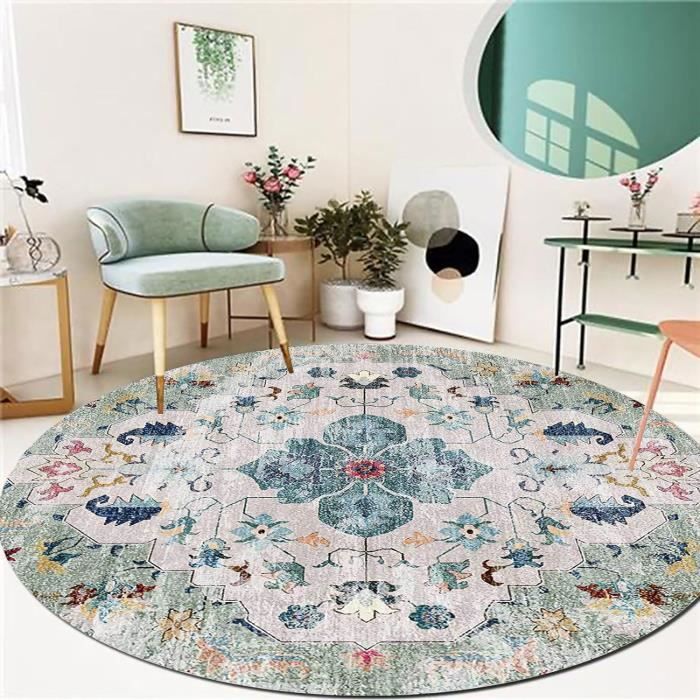 Moderne Ronde Grande Tapis Ø 100 Cm Tapis Pour Pour Salon Chambre Tapis ...