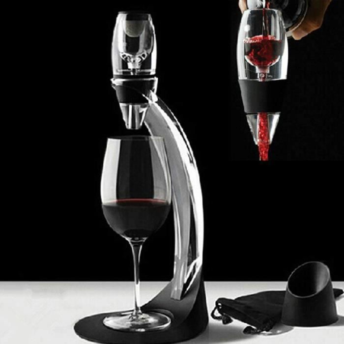 Luxe Décanteur De Vin, Carafe A Vin Magique De Avec Support Et Socle ...