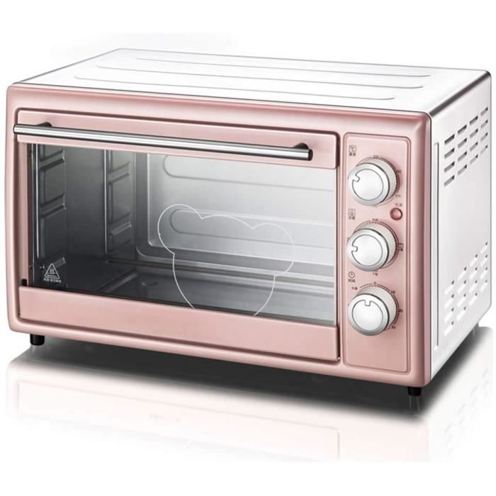 FOUR Four électrique,mini-four 30L avec température contrôlée de 60-250 ℃ et minuterie de 60 ...