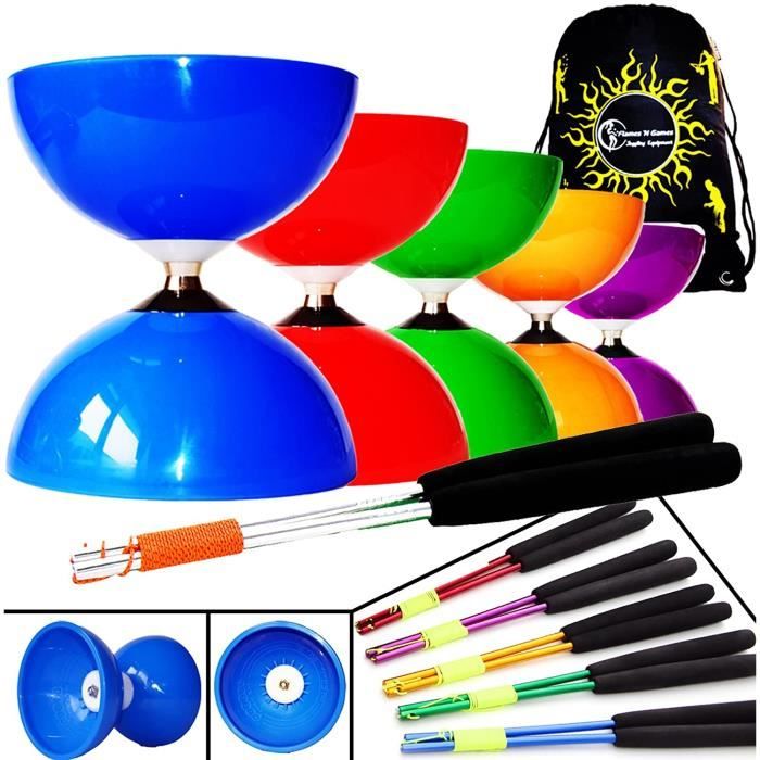 Juggle eam BIG Top Diabolo Set - Jumbo Roulement Diabolo + Diablo ...