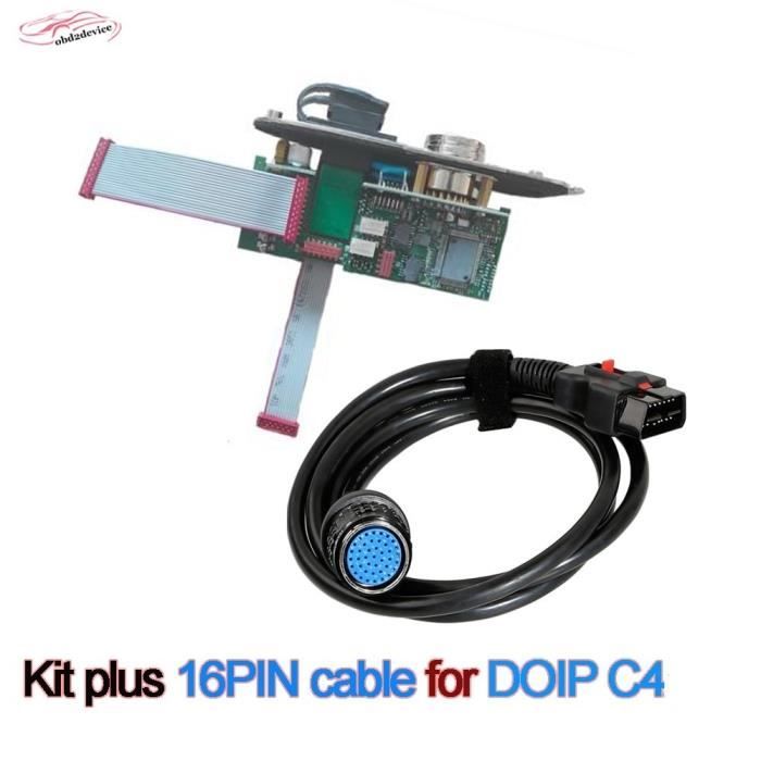 DOIP – Kit de câble DOIP pour MB STAR C4, avec câble spécial doip à 16 ...