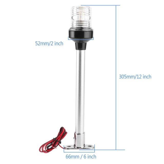 Feux de Navigation pour bateau étanche blanc chaud 4500K 12 24V Model 5 ...