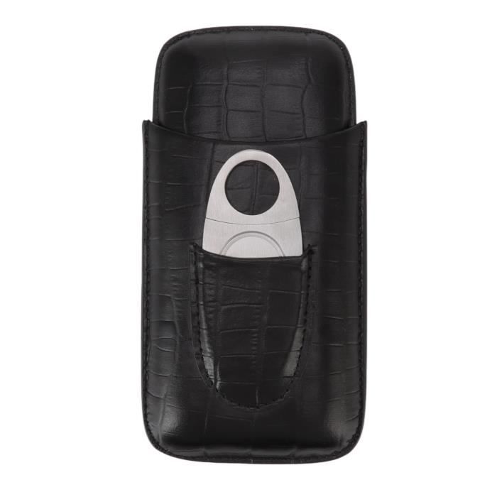 Cikonielf Étui à cigares Etui à cigares en cuir voyage Portable 3 ...