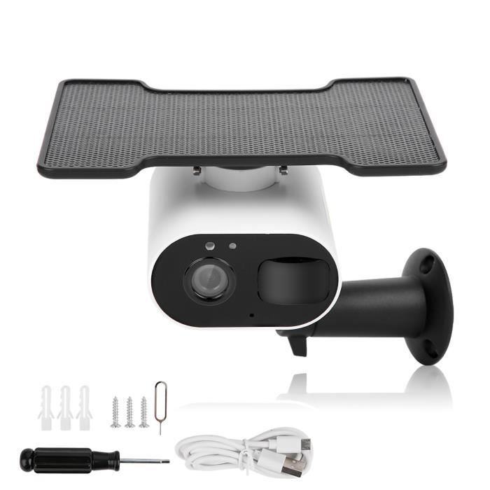 Cikonielf Caméra grand angle Caméra WiFi 1080P Radio Bidirectionnelle ...