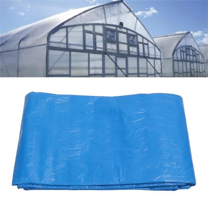 EJ.life Bâche Poly Grande Taille Bleue 5x6m Antidéchirure UV Waterproof ...