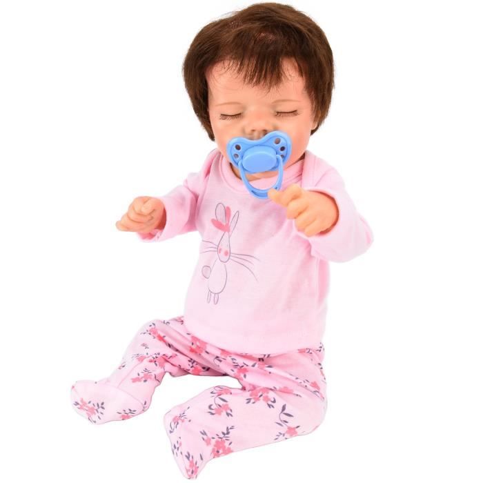 Fdit poupée bébé réaliste Poupées de bébé réalistes de 18 pouces avec ...
