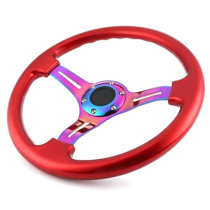 GOTOTOP Volant de course Volant de sport de voiture 350mm / 14in de ...