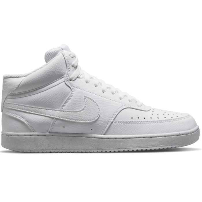 Chaussure Nike Court Vision Mid Next Nature DN3577-100 - Homme - Blanc ...