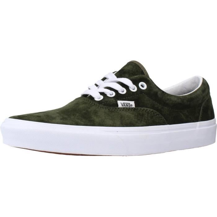 Basket Vans - 132141 - Vert - Homme - Adulte - Lacets Vert - Cdiscount ...