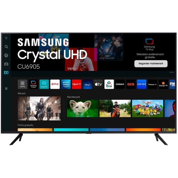 Samsung 43CU6905 - TV LED 43" (108 cm) - 4K UHD 3840x2160 - HDR - Smart ...