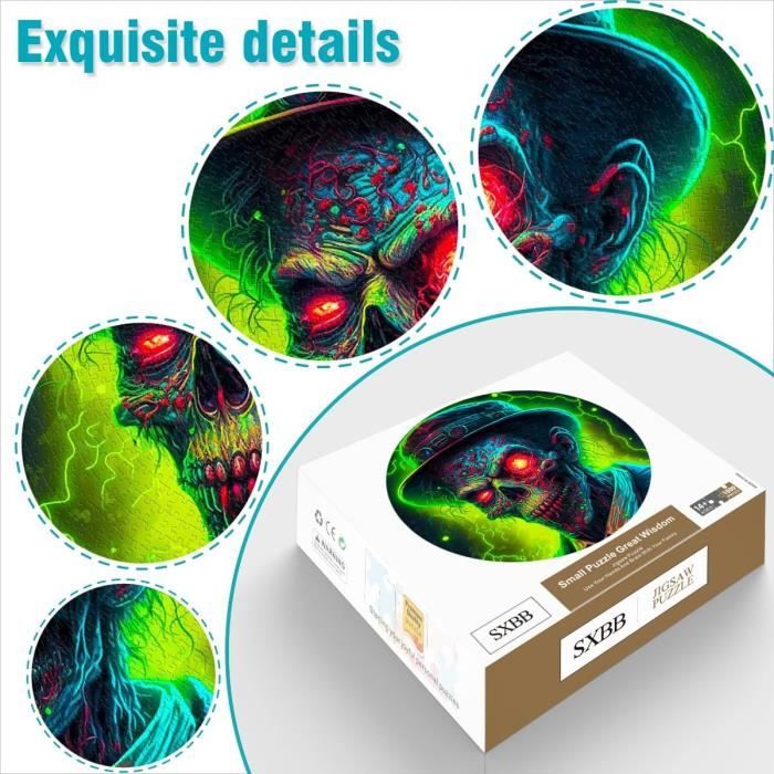 Jigsaw Puzzle For Adults Gangster Zombie With Hat Adult Jigsaw Puzzles ...
