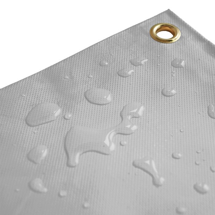TECPLAST Bâche PVC 8x9 m Grise - Garantie 8 ans - LP640MU - Bâche de ...