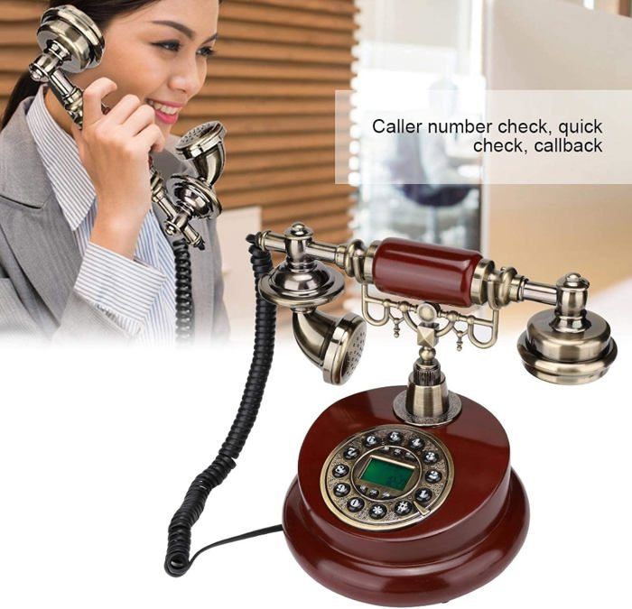 Antique Landline Telephone, Téléphone Vintage, Téléphones Filaire De ...