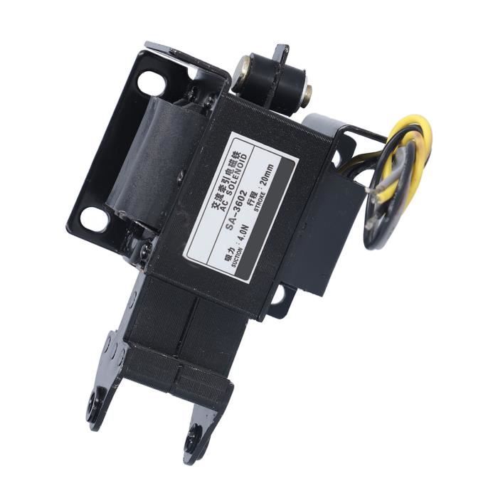 Qiilu Électro-aimant solénoïde AC BERM AC Solénoïde Electroaimant ...