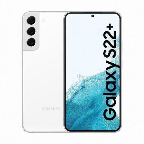 Samsung Galaxy S22 Plus 256go 5g Blanc Reconditionné Etat Correct