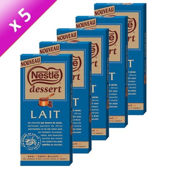 NESTLE Dessert Lait 170 g (x5) - Cdiscount Au quotidien