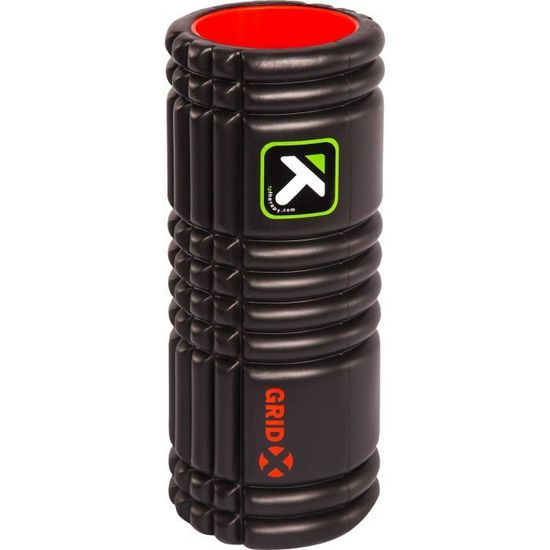 Rouleau de massage Grid X - TRIGGERPOINT - Noir - Mousse ferme - 14 x 33 cm - Fitness ...