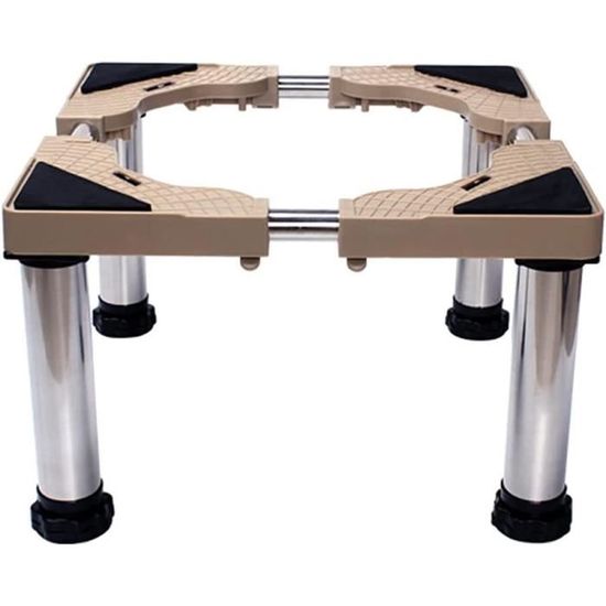 Support de Machine à Laver Base réglable avec 4-8-12 Pieds Solides pour ...