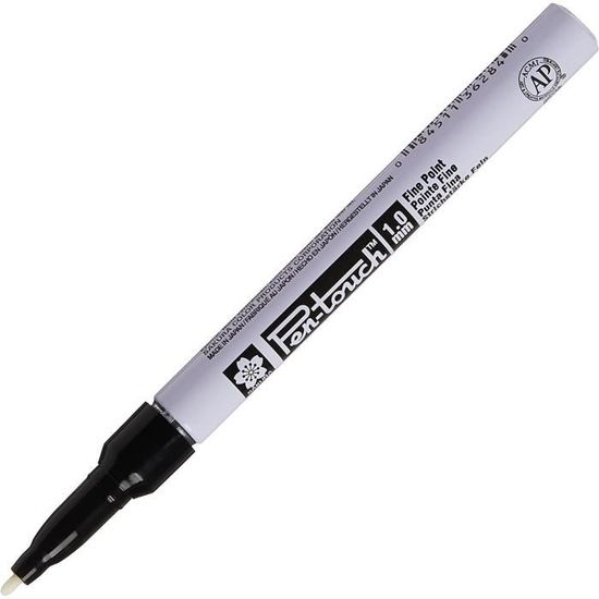 Marqueur Pen-Touch Encre De Peinture - Blanc - Facile À Utiliser ...
