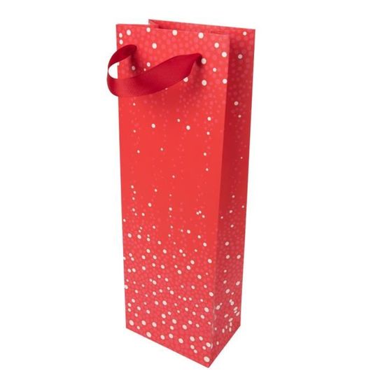 Sac Cadeau Bouteille Bulles Rouges - Draeger Paris - Cdiscount Beaux ...