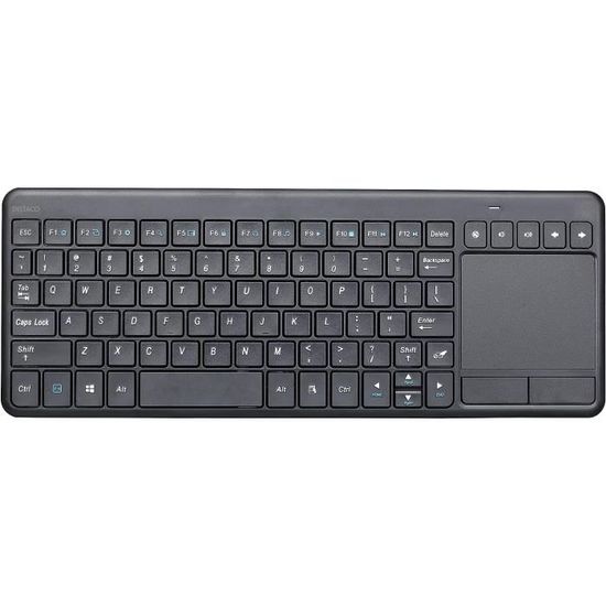 Mini Clavier Sans Fil Avec Pavé Tactile - Membrane - Récepteur Usb Nano ...