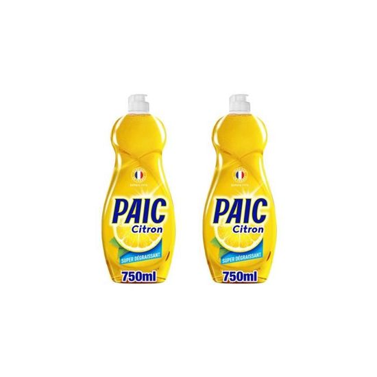 [ Lot de 2 ] Paic vaisselle citron - 750ml - Cdiscount Electroménager
