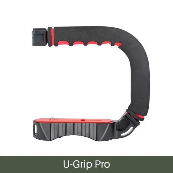 Ulanzi-Stabilisateur de caméra U-Grip Pro,plate-forme vidéo,triplle,chaussure froide,déterminer ...