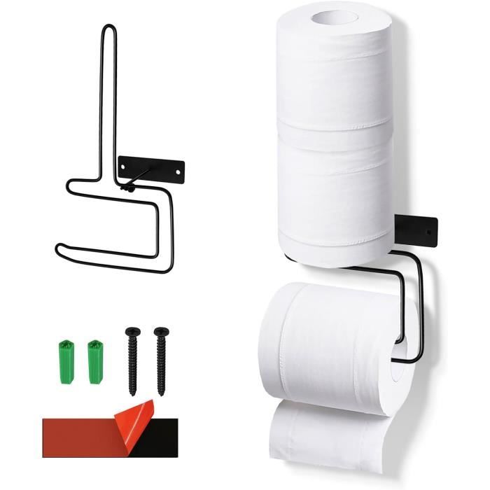 Porte-rouleau de papier essuie-tout mural pour salle de bain sous ...