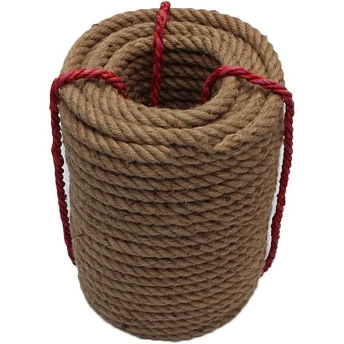 Corde De Chanvre Cordes De Corde De Chanvre 100% Naturelles 10 Mm D ...