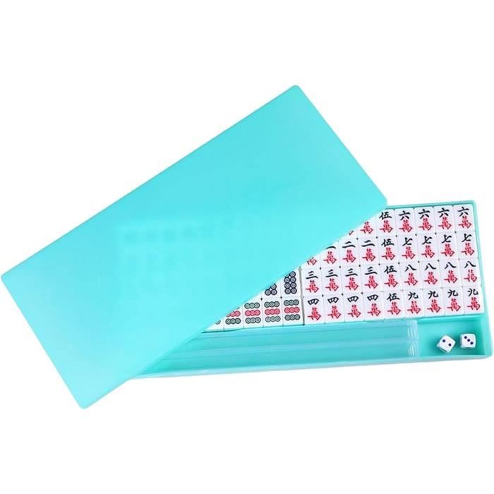 Mah Jong Game Set Avec Étui De Transport Table De Divertissement Jeu De ...