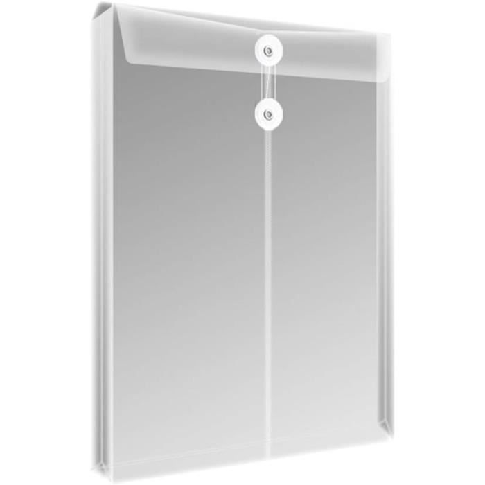 Pochette Plastique A4 Chemise De Documents Dossier Avec En Plastique ...