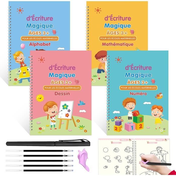 Cahier Ecriture Magique Francais, Magique Francais De Pratique ...