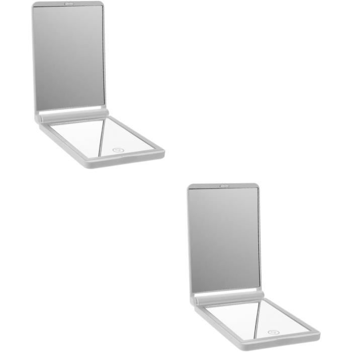 2 Pièces Miroir Éclairé Par Led Loupe Led Mini-Loupe Lustre Led Loupe ...