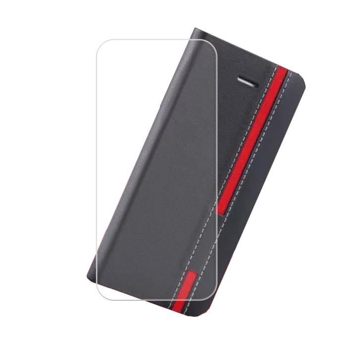 YZ PU Coque pour Doogee S40 (5,5") , Cover Fermeture Pliant Case + HD ...
