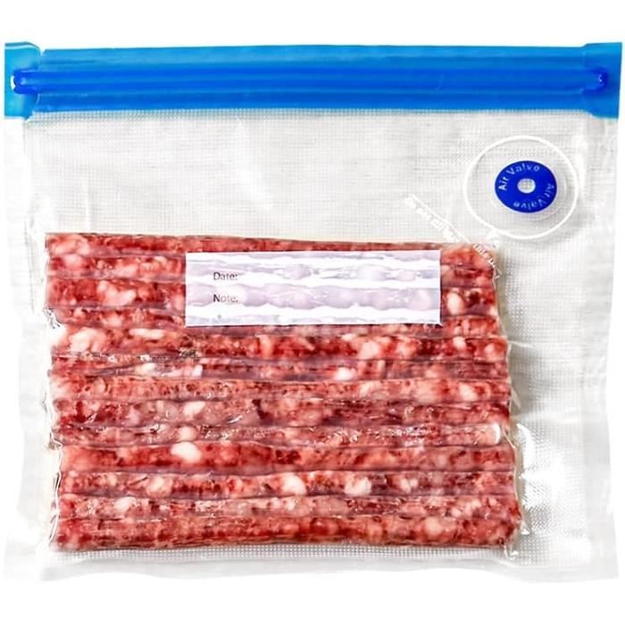 Film Plastique De Cuisine , Compresser Et Sceller Le Sac Sous Vide ...