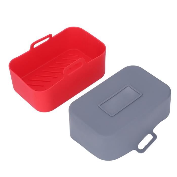 EJ.life Pot de friteuse en silicone réutilisable 2 pcs Friteuse ...