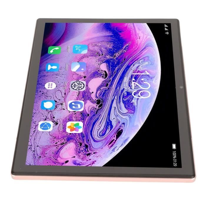 HURRISE Tablette HD Tablette 10 pouces Or 4G Appel 6 Go 128 Go RAM ...