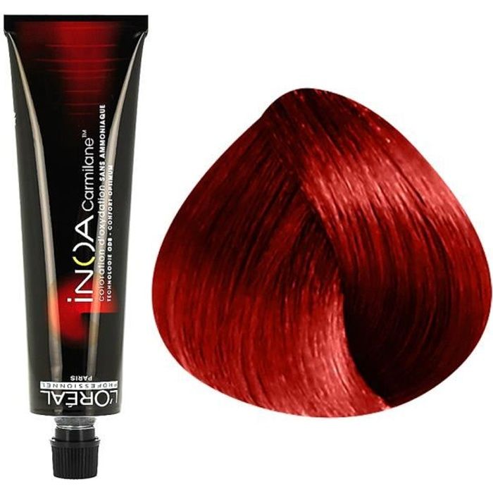L'Oréal Professionnel Coloration permanente rouge intense, sans ...