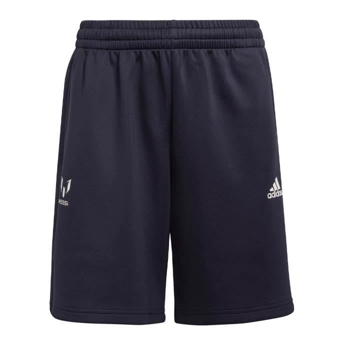 Short de sport - ADIDAS - Messi - Marine - AEROREADY - Taille élastique ...