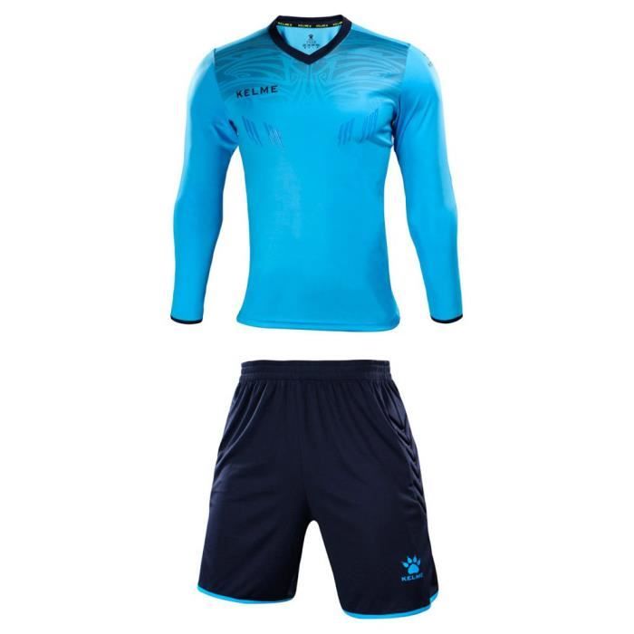 Ensemble Gardien de But - KELME - L-S Set - Bleu ciel / bleu foncé - 100% polyester - Homme ...