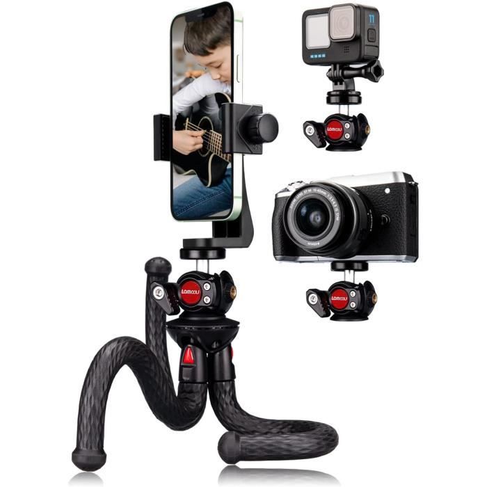Trépied Smartphone Flexible Mini Trepied Appareil Photo Go Pro Gorilla ...
