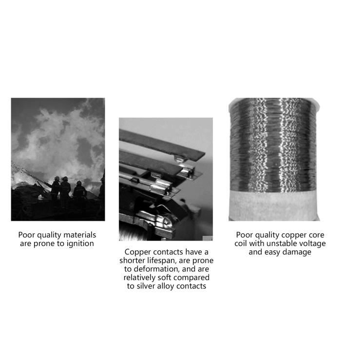 Fangming-Relais de moteur 200A 200A Moteur Relais ABS Shell Laiton ...