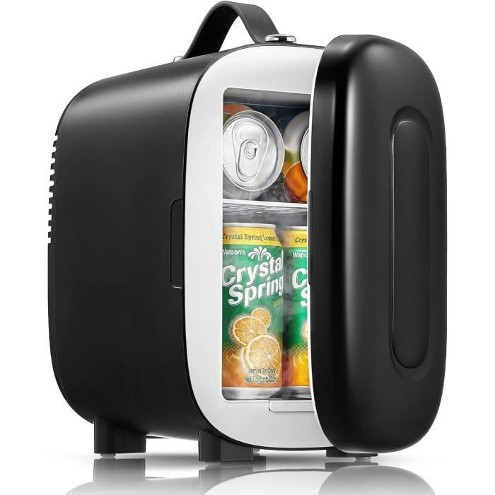 Mini Frigo de Chambre 5L, USB-AC-DC Brancher, Pour Voiture 12V 240V ...