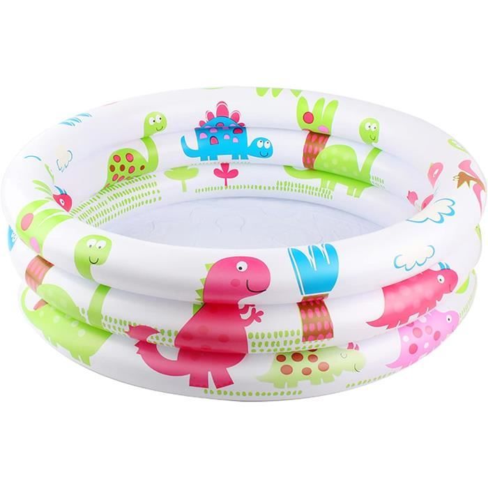 ZeYou Piscine Enfant Ronde,Pataugeoire Gonflable Bebe, Intérieure et Extérieure Jouets, Animé ...