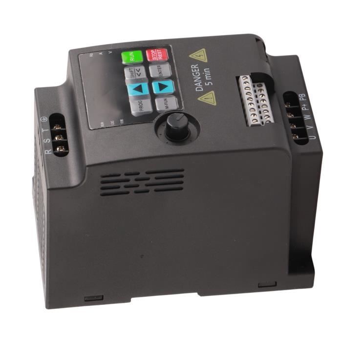 Variateur de fréquence VFD, SKI780, 2.2kw, 380 V, 3 Phases Entrée et Sortie Mini Moteur ...