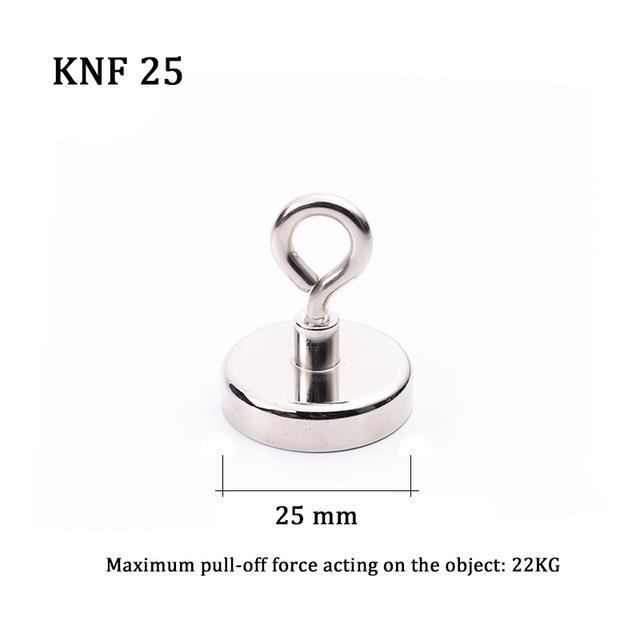 Aimant,KNF25 Pull Max 22KG--Aimants En Néodyme Super Puissants, Aimant ...
